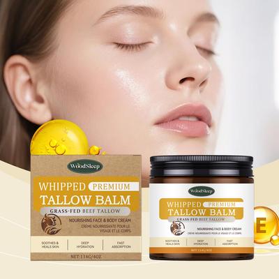 WOODSLEEP Beef Tallow Nourishing Skincare Cream - Gently nou