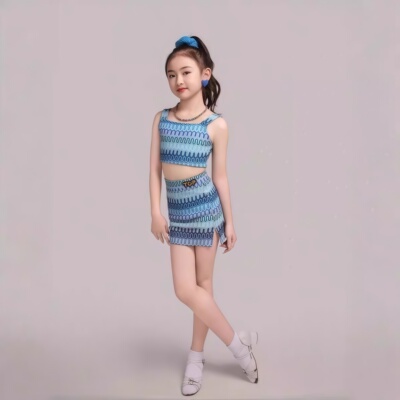 2026新款拉丁舞服女童小艺考套装