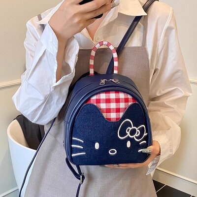 哈喽KT猫小型双肩包休闲背包
