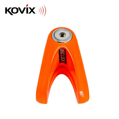 KOVIX KVC2摩托车碟刹锁防撬防钻电动车防盗锁V型碟锁抗液压剪