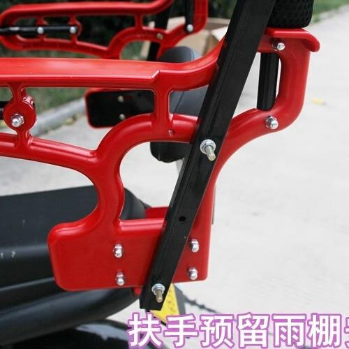 新品电动车后座护栏靠背t扶手宝宝坐儿童摩托安全座椅后置围栏可