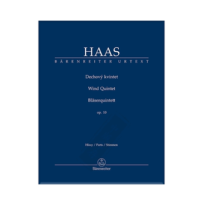 帕维尔哈斯管乐五重奏op10分谱