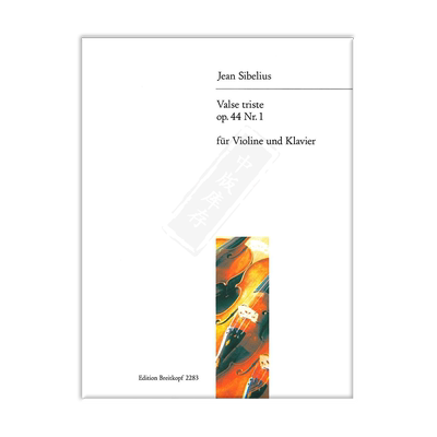 西贝柳斯悲伤圆舞曲原版乐谱书