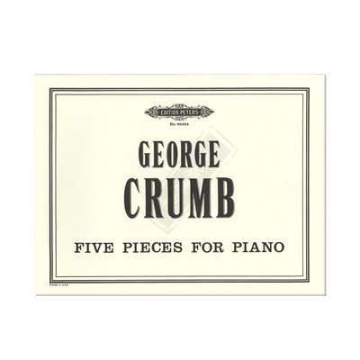 乔治克鲁伯五首钢琴独奏作品