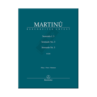 第三小夜曲马尔蒂努H218分谱