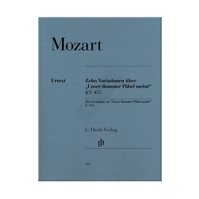 莫扎特9钢琴变奏曲KV455