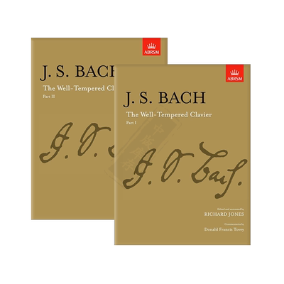 巴赫平均律钢琴教材书ABRSM