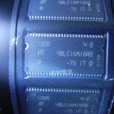 全新原装 MT48LC16M16A2P-75:D 丝印48LC16M16A2 内存芯片TSOP-54
