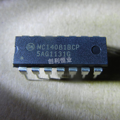 全新原装 MC14081BCP 直插DIP14脚 四2输入或和缓冲B系列门芯片