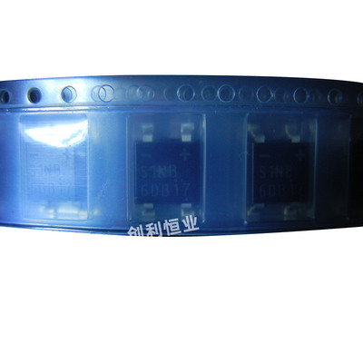桥式整流器 S1NB60 桥堆整流桥 1A600V 直插 DIP4 全新原装