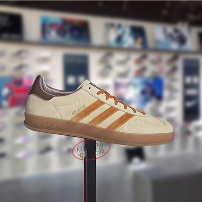 阿迪达斯三叶草男女鞋2025冬季新款舒适百搭低帮德训鞋板鞋JR4502