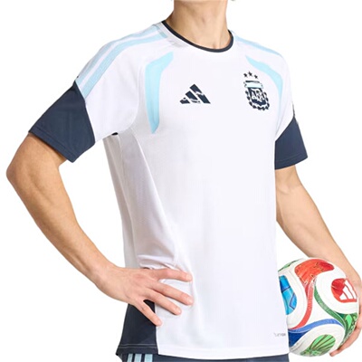 Adidas阿迪达斯男子短袖2026夏季新款足球运动训练速干T恤JZ5943