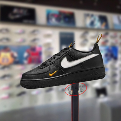 Nike耐克大童男女鞋子2025春季新年款空军舒适低帮板鞋HF0095-001