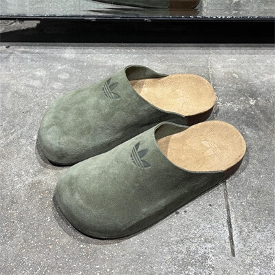 阿迪达斯三叶草2026夏季新款男女拖鞋舒适透气耐磨防滑凉鞋IH6907