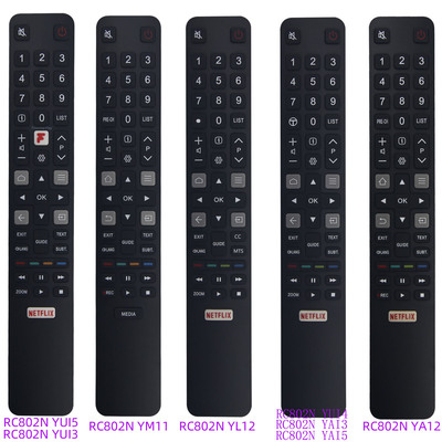 适用电视机遥控器RC802N YUI4 YAI2 YUI5 YLI2 YMI1 14 15 2 3