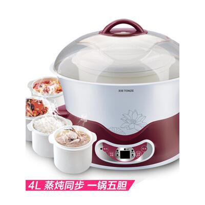 天际（家电） DGD40-40DWG天际隔水炖大容量电炖锅五胆陶瓷煮粥锅