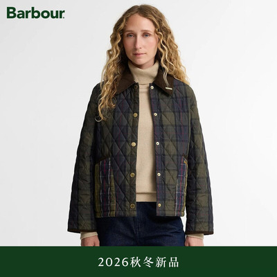 【秋冬新品】Barbour Reimagined Icons Tartan女士绗缝夹克