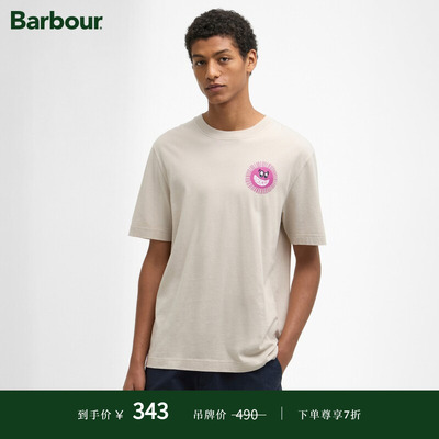 Barbour Westbury Relaxed Graphic 男女同款T恤短袖上衣