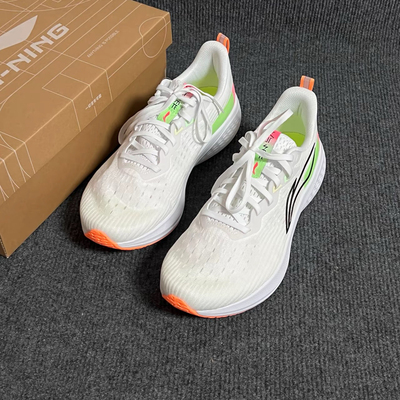 LiNing李宁 赤兔7 体测体考中考竞速减震支撑轻便回弹 ARPU003-14