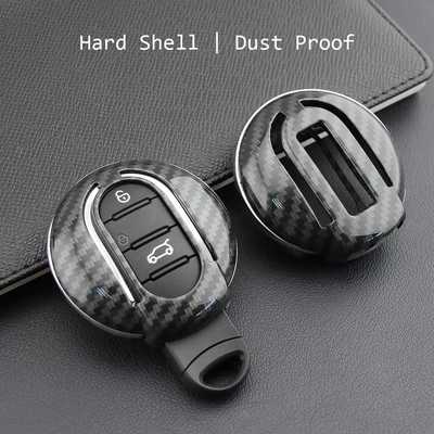 新款直销适用宝马迷你钥匙包MINI汽车F55/F57/F60/Hatch碳纤遥控
