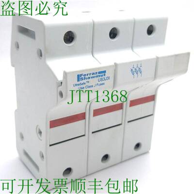 原装供应Ferraz Shawmut US3JI K214967 熔断器支架 3 杆,0-30A J