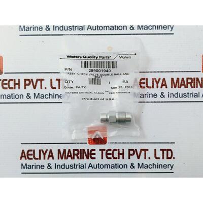 原装供应Waters 289001940 双球阀座止回阀组件代码：PA/TC