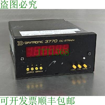 原装供应DAYTRONIC 3770 直流应变计 Loc 1E-4