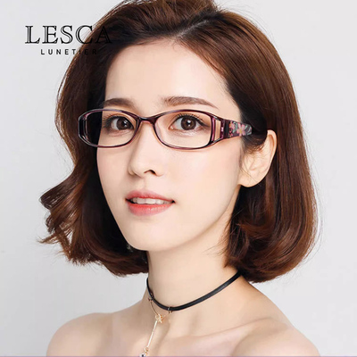 LESCA时尚防蓝光老花镜