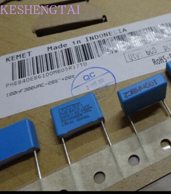 PHE840EB6100MB05R17 PHE840E 300V100NF 0.1UF X2电容KEMET RIFA