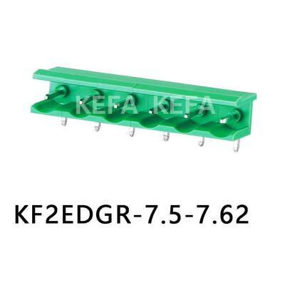 插拔式PCB接线端子2EDGV/R-7.62mm(2-20P) 开口针座连接器 环保