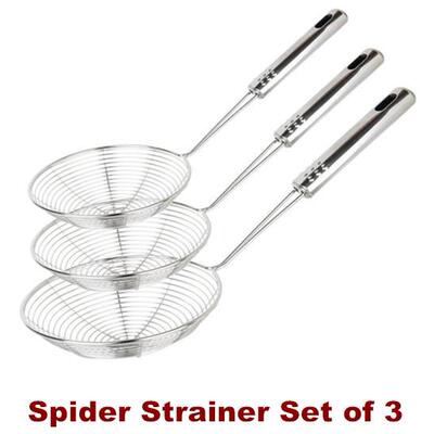 Spider Strainer Wire Skimmer Spoon Kitchen Frying Food