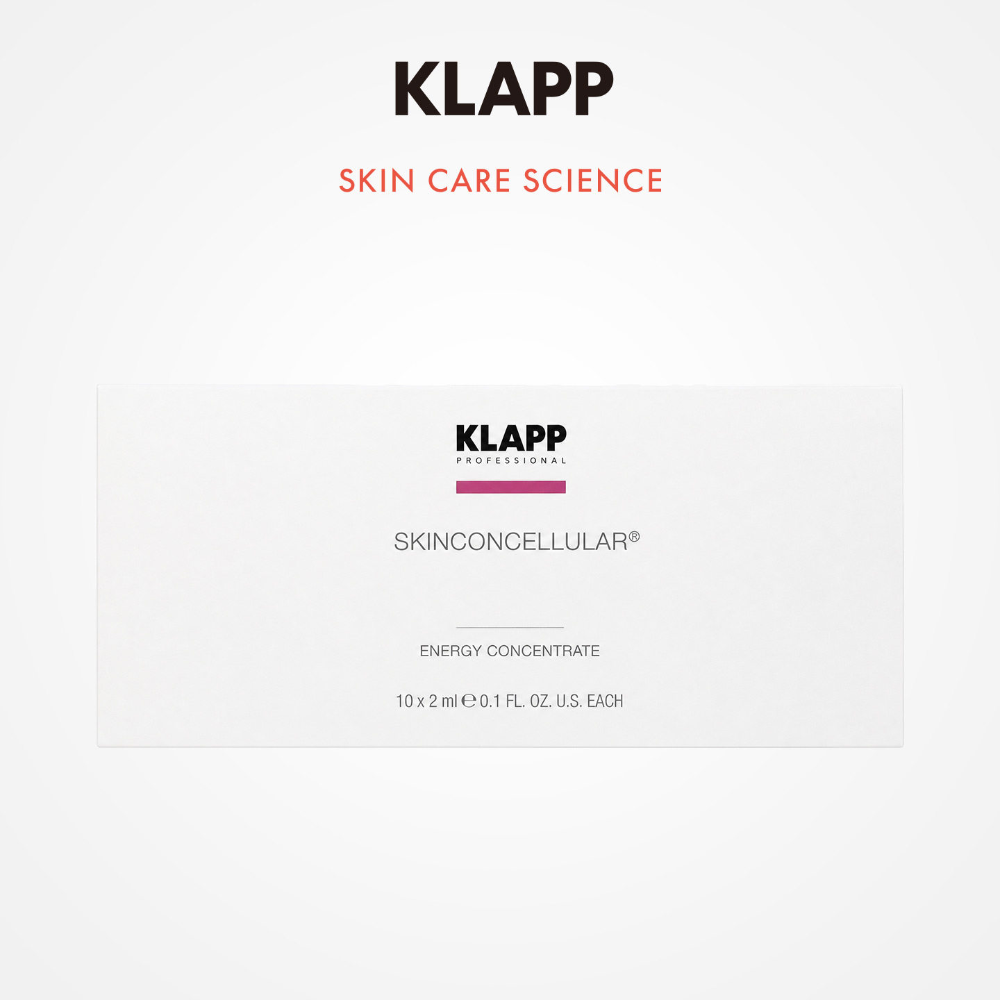 KLAPP德国原装进口专业院线品牌科莱璞肌能精华液|10*2ML/盒