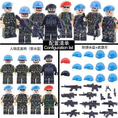 军事人仔重装特种教育玩具