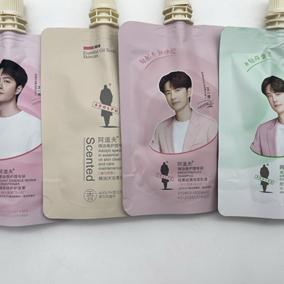 阿道夫50g洗发水沐浴露护发素袋装果冻袋轻柔去屑控油旅行装洗发