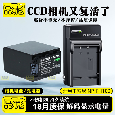 适用于索尼HDR-CX100E电池充电器
