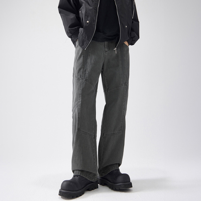 NBKY美式高街秋冬潮牌设计工装裤