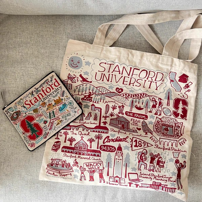 世界名校斯坦福大学周边同款零钱包帆布包手提包环保袋stanford