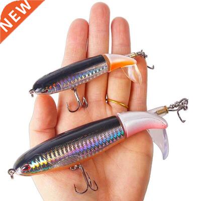 GOBYGO 1PCS Whopper Popper 10cm/14cm Fishing Lure Artificial