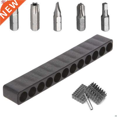 Screwdriver Hole 10/12 Holes Hex Shank Bit Holder Plastic H