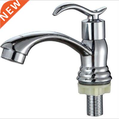 G1/2 European Style Zinc Alloy Bathroom Basin Faucet Single
