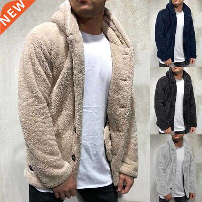 Coat Fluffy Fleece Thick Wm Windbreaker Jacket Long Sleeve