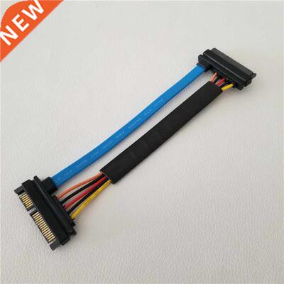 22Pin(7+15pin) SATA Data Extension Cable Male to Female Powe