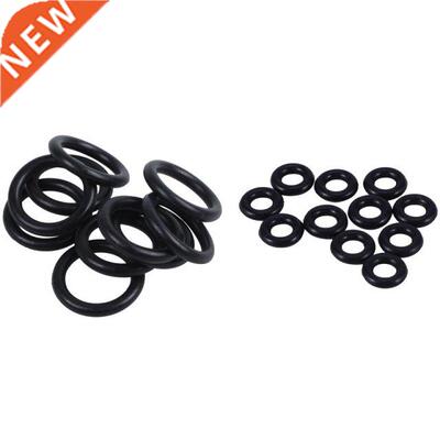20 Pcs Black Rubber Oil Seal O-Rings Seals Washers, 10 Pcs 1
