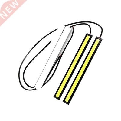 2x 17CM Car styling LED COB Bulb 12V 6000K White Panel DRL C