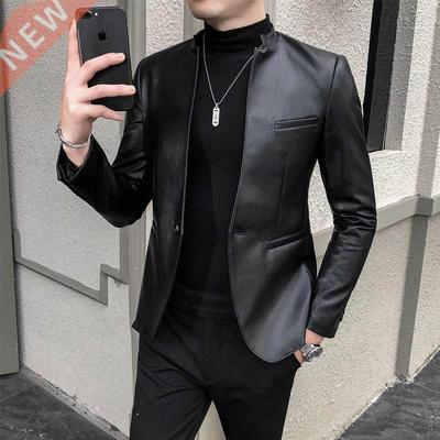 2022 Brand Clothing Fashion Men's High Quality Casual Leathe