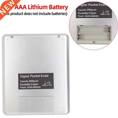 3000g 0.1g Electronic Scle 3kg Digitl Scles Pocket Pltfo