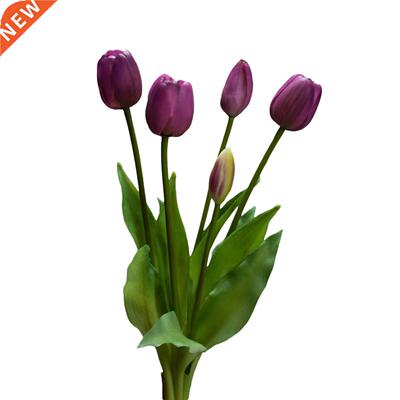 Elegant Simulation Tulip Bouquet Bridal Bouquet Photography