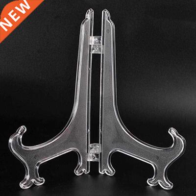 10pcs/set Plastc Dsplay Stand Foldable Holder Easel Con M