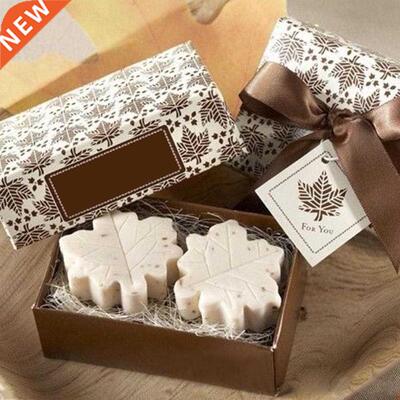 2Pcs Handmade Scented Maples Leaf Bath Bath Face Essential