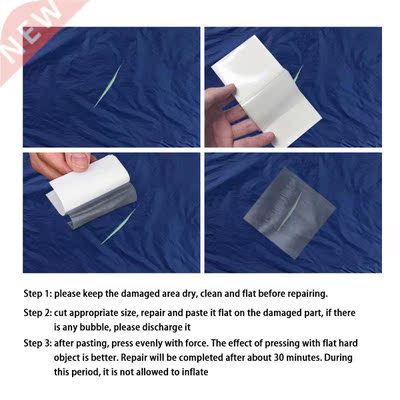 10pcs Waterproof  Transparent Self Aesive Nylon